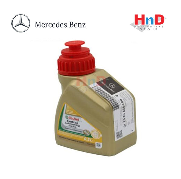 Mercedes Benz Genuine DIFFERENTIAL OIL 10 SAF-XJ 75W140 MB235.61 0.5LT ...