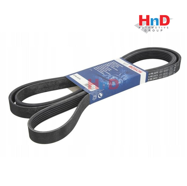 BOSCH ( #1987947553 ) Serpentine belt 2475mm For AUDI V8 441, 442, 4C2 – HnD Automotive Parts