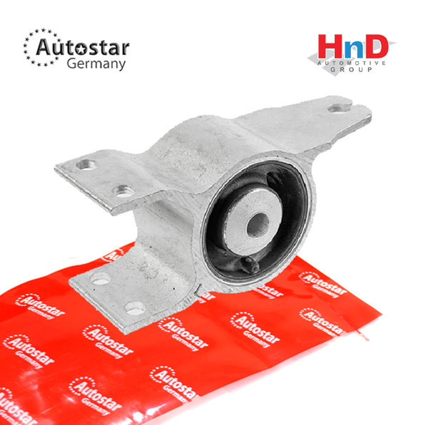 Autostar Germany Suspension arm bush with holder, Front Axle Left, Rea ...