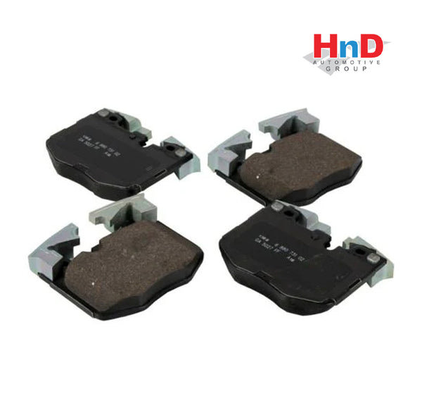 BMW Genuine Brake pad set prepared for wear indicator, with anti-squea ...