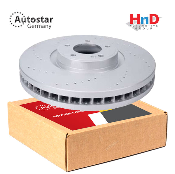 Autostar Germany Brake disc MERCEDES-BENZ G-Class (W463) 4634210500 ...