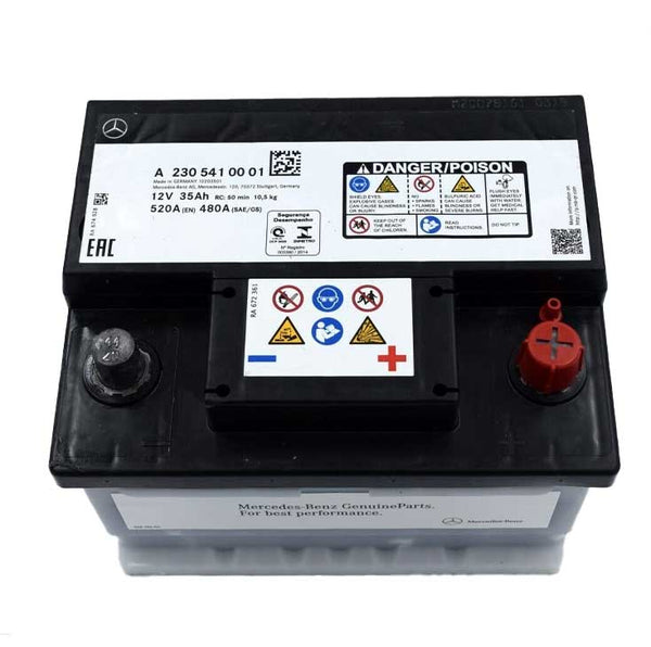 Mercedes Benz Genuine Starter Battery 12V 35AH 520A W221 R230 W216 230 ...