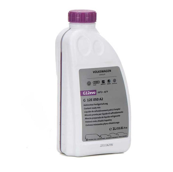 Audi Original COOLANT Ready Mix Antifreeze G12 EVO 1 Ltr. G12E050A2 ...