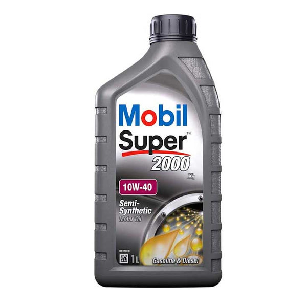 Engine Oil MOBIL-1 SUPER 2000 SEMI SYN 10W40 1 LTR – HnD Automotive Parts