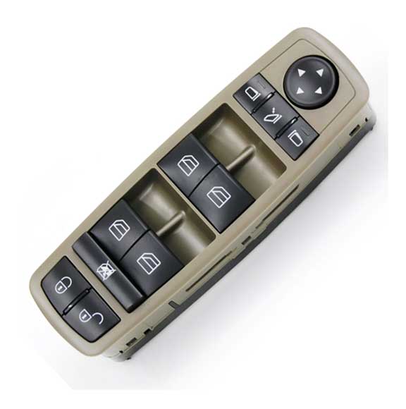 Mercedes Benz WINDOW SWITCH (brown color) 1698206710 – HnD Automotive Parts