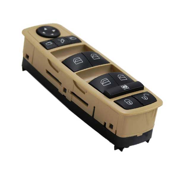 Autostar Germany WINDOW SWITCH (Cream Color) For Mercedes Benz 1698206 ...