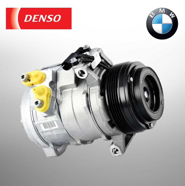 Denso (DEN # DCP05025) AC Compressor For BMW X5 & Range Rover 64528377 ...