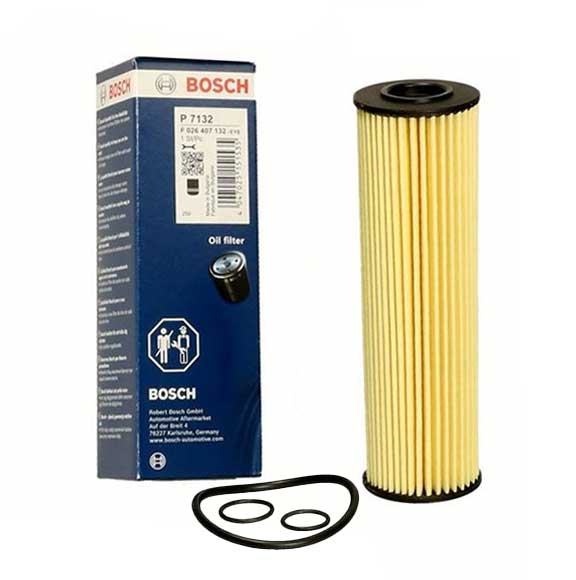 Bosch Oil Filter Element P 7132 (F 026 407 132) For Mercedes Benz F026 ...