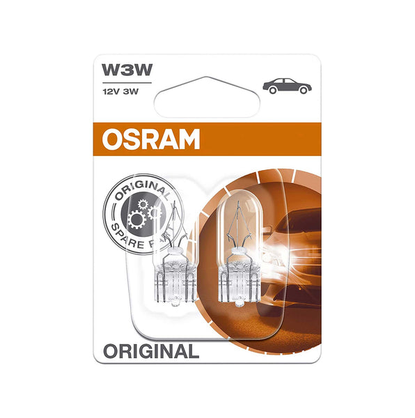 OSRAM Original BULB with Glass Wedge Bases 2821 ­W3W (12V 3W) Indicato ...
