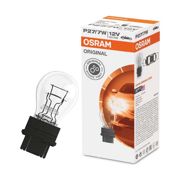 OSRAM Original BULB ­P27/7W, 12V 27/7W Indicator, 3157 – HnD Automotive ...
